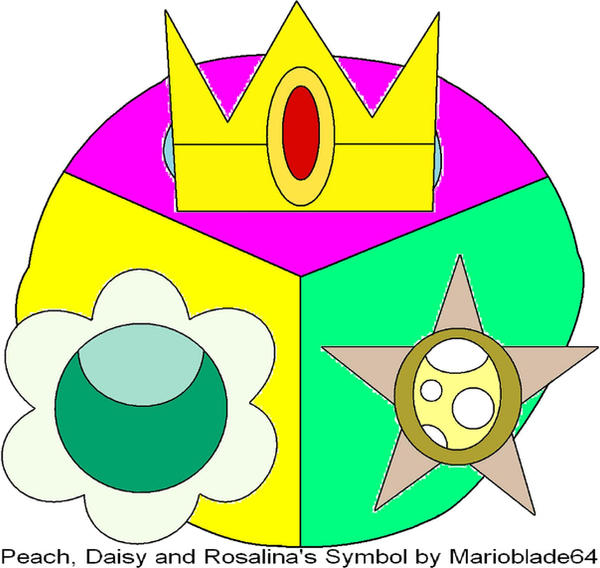 Peach, Daisy and Rosalina by MarioBlade64 on DeviantArt