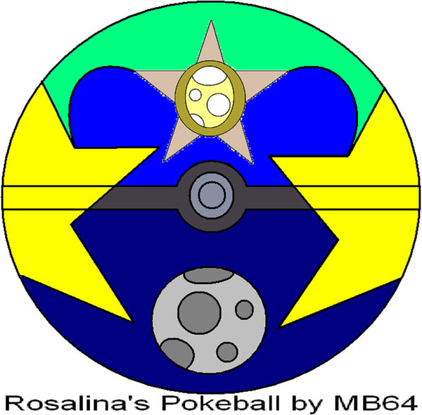Rosalina's Pokeball by MarioBlade64 on DeviantArt