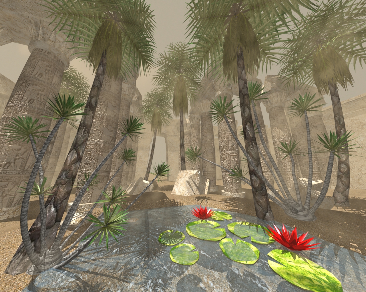 Temple Oasis by a1106047 on DeviantArt