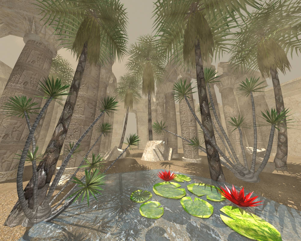 Temple Oasis by a1106047 on DeviantArt