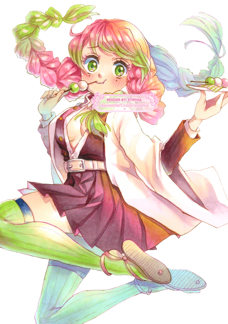 Render Mitsuri Kanroji By Syiphia On Deviantart