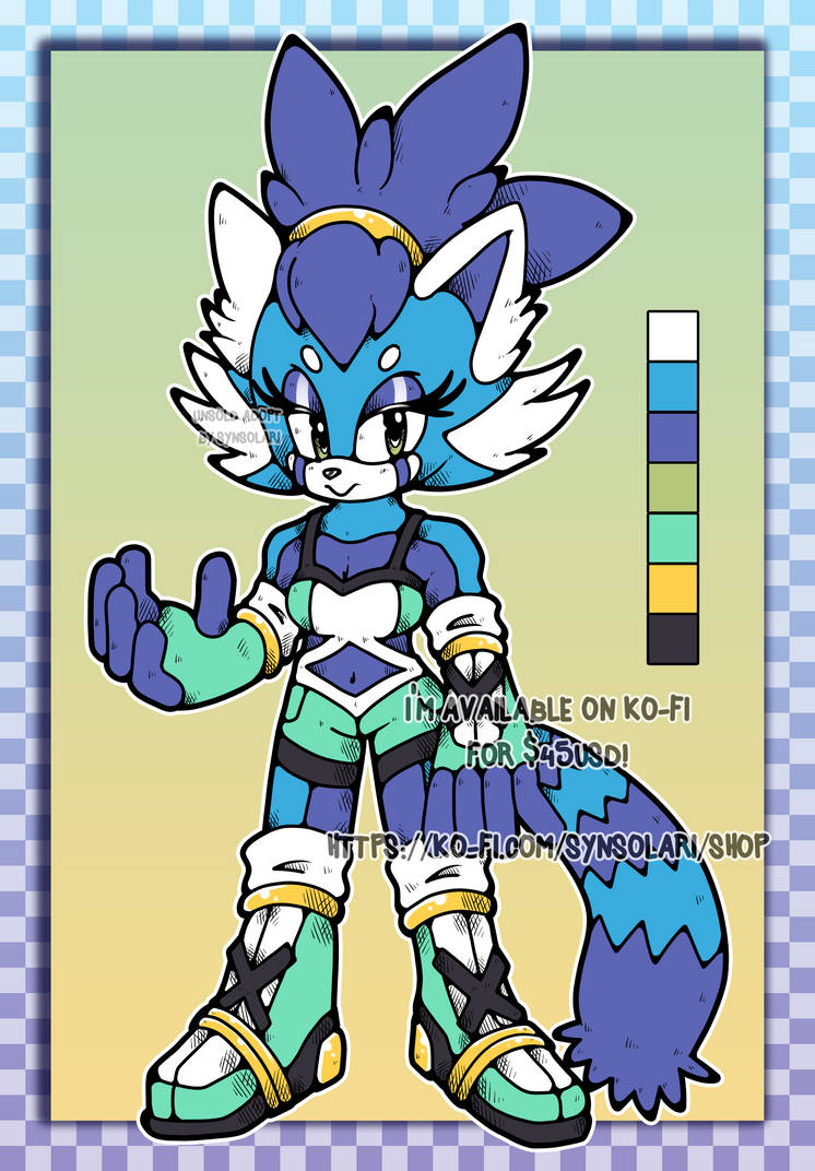 Mobian Lesser Panda Adopt Open By Synsolari On Deviantart