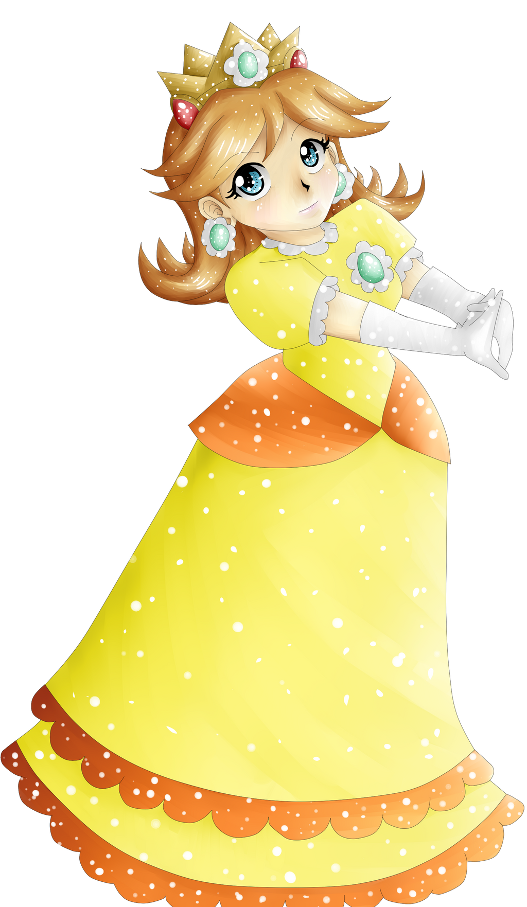 Princess Daisy By Cassyhattori36 On Deviantart