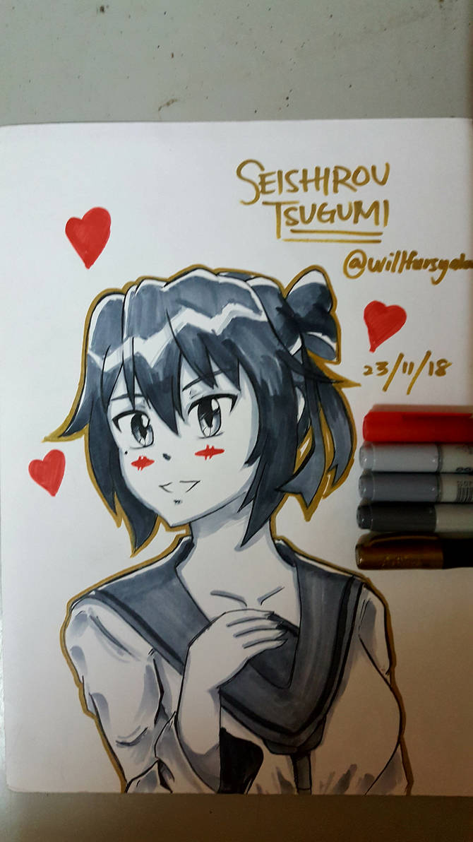 Seishirou Tsugumi Fan Art By Willfursyahmi On Deviantart