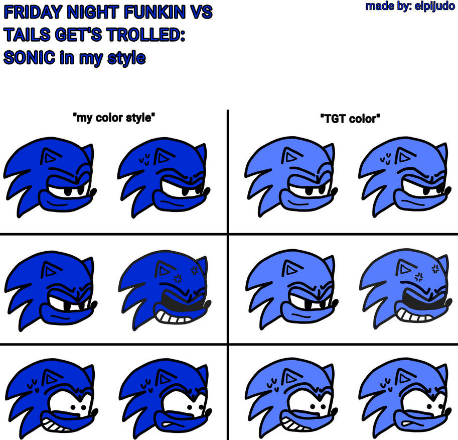 Fnf Vs Tails Gets Trolled Sonic Icons In My Style By Elpijudo On Deviantart