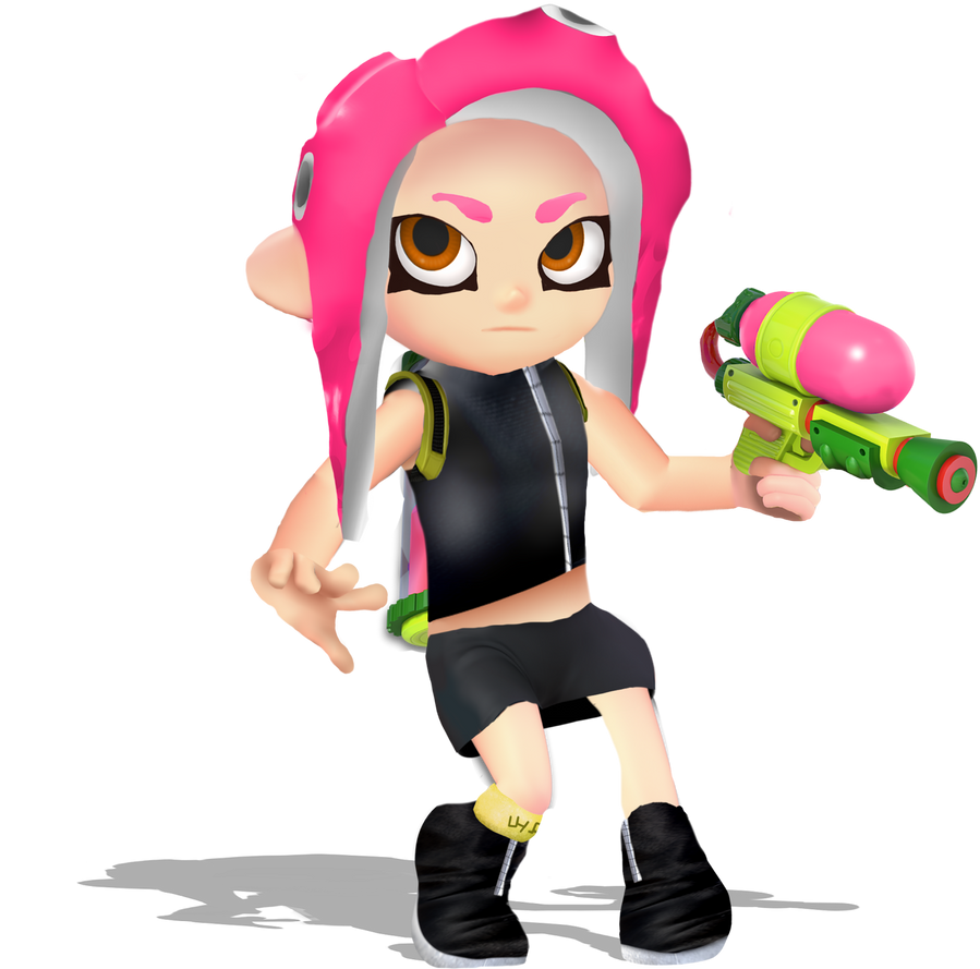Octoling Girl Super Smash Bros Ultimate Edit By Purpleman88 On Deviantart