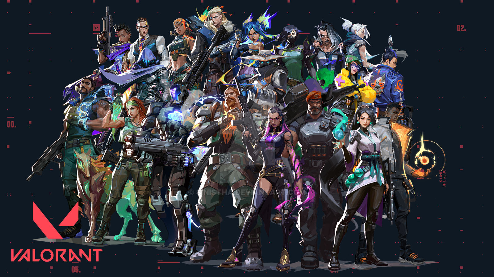 Valorant Fanart Wallpaper Hd By Itsrodri2097 On Deviantart Log Imagesee