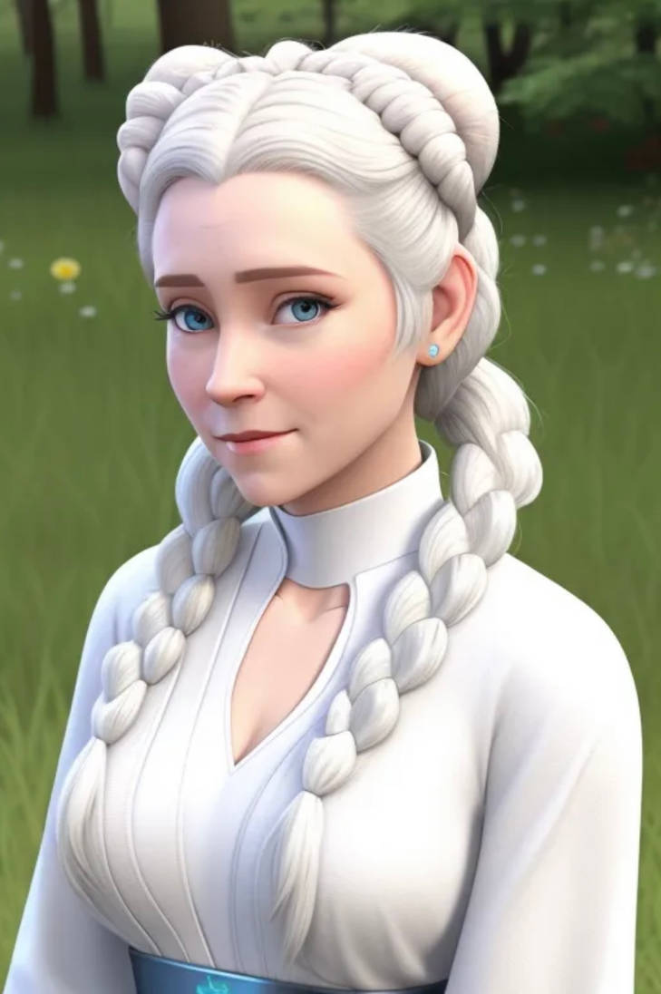 Elsa White Dress By Lauriebecka On Deviantart