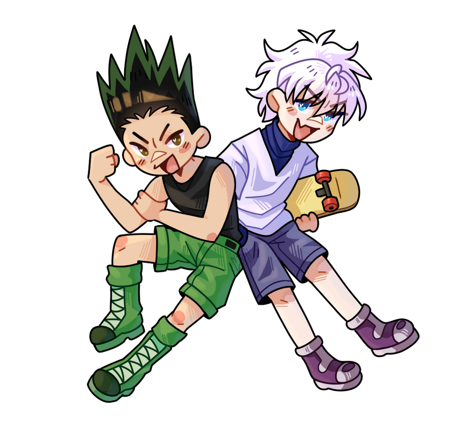 Gon Killua By Clairejabare On Deviantart