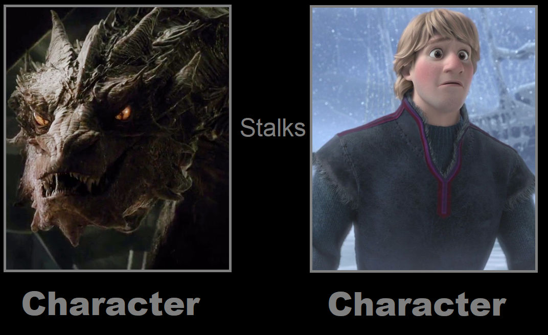 What If Smaug The Dragon Stalks Kristoff Bjorgman By Pyro Raptor On