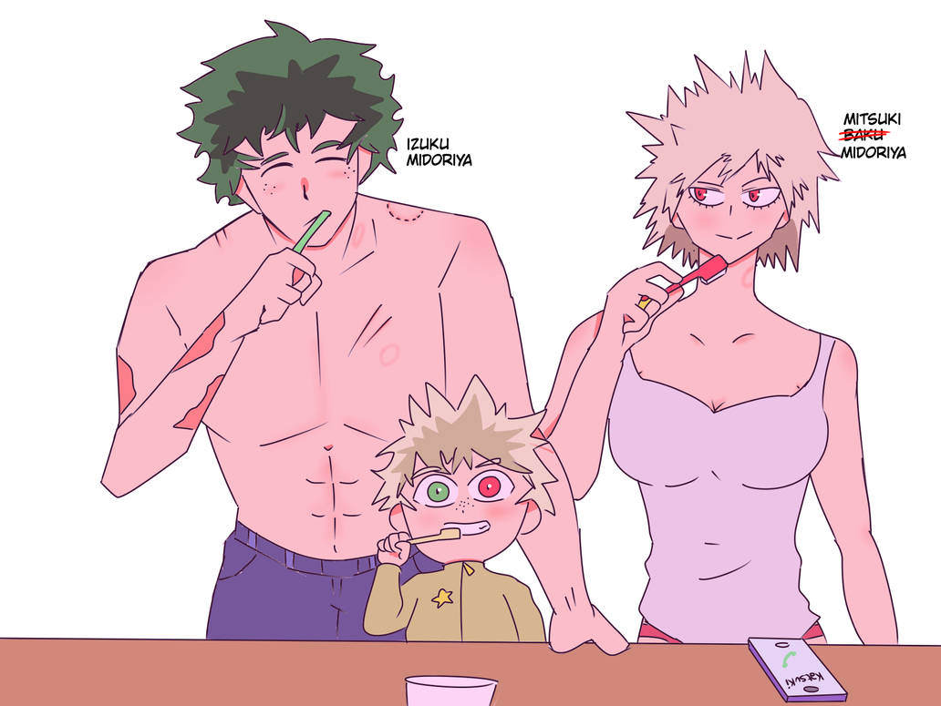 Izuku X Mitsuki By Thiago101112 On Deviantart