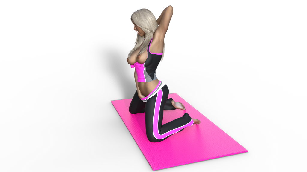 Yoga Girls Are Naughty By Dazrender On Deviantart