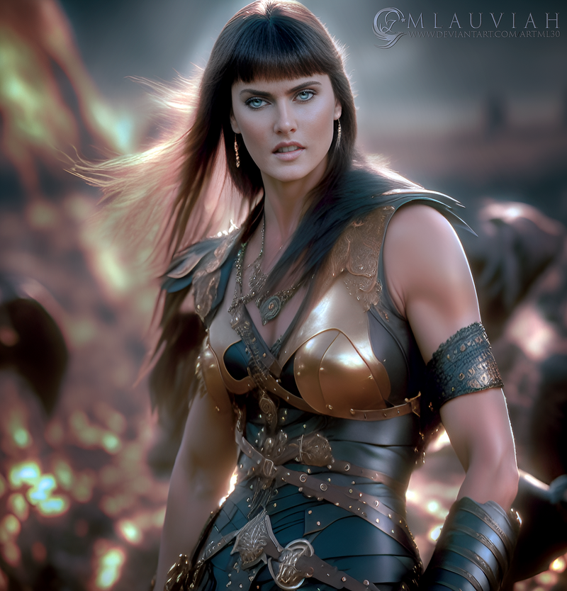 Warrior Princess Xena By Mlauviah3400 On Deviantart