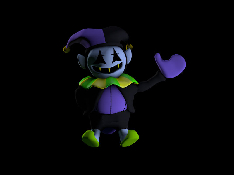 Jevil Model Download By Darksartworks On Deviantart