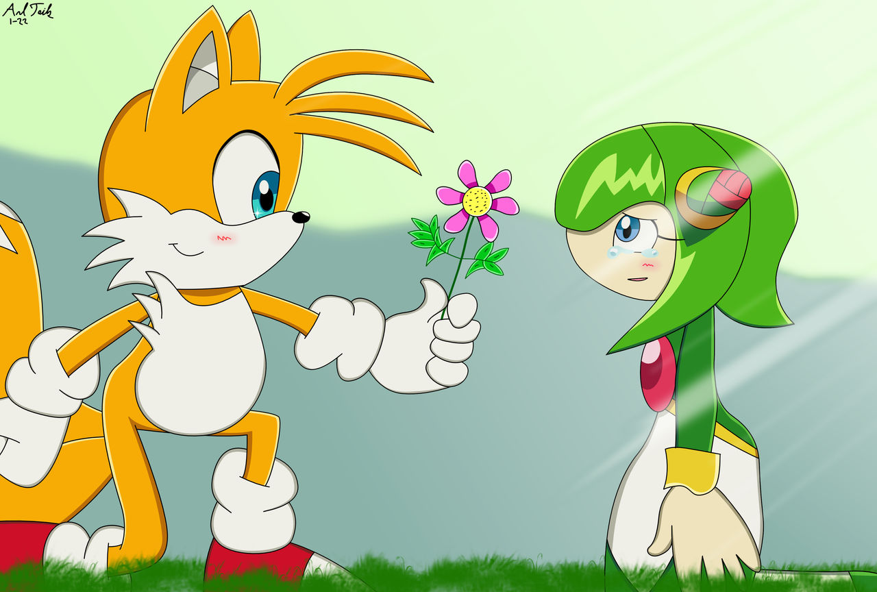 Tails Brightening Up Cosmos Day Tailsmo By Andtails1 On Deviantart