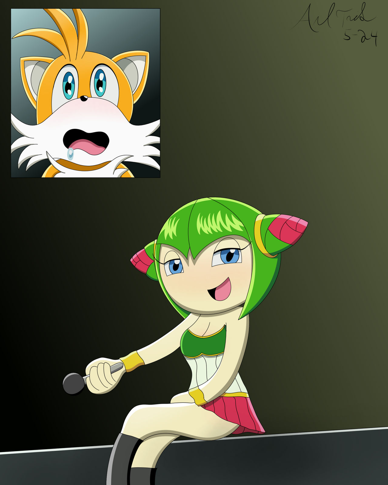 Tailsmo Singing Redraw Meme Sonic X Style By Andtails1 On Deviantart