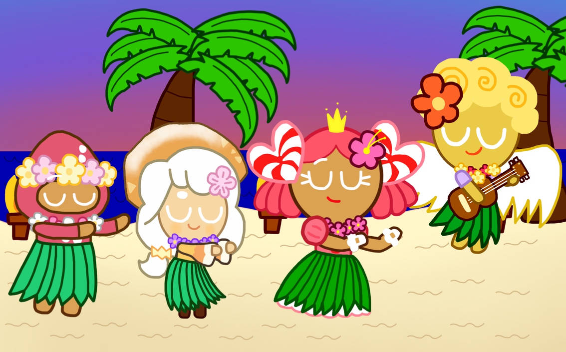 Strawberry Cream Puff Princess And Angel Hula By Louiscyan157 On Deviantart