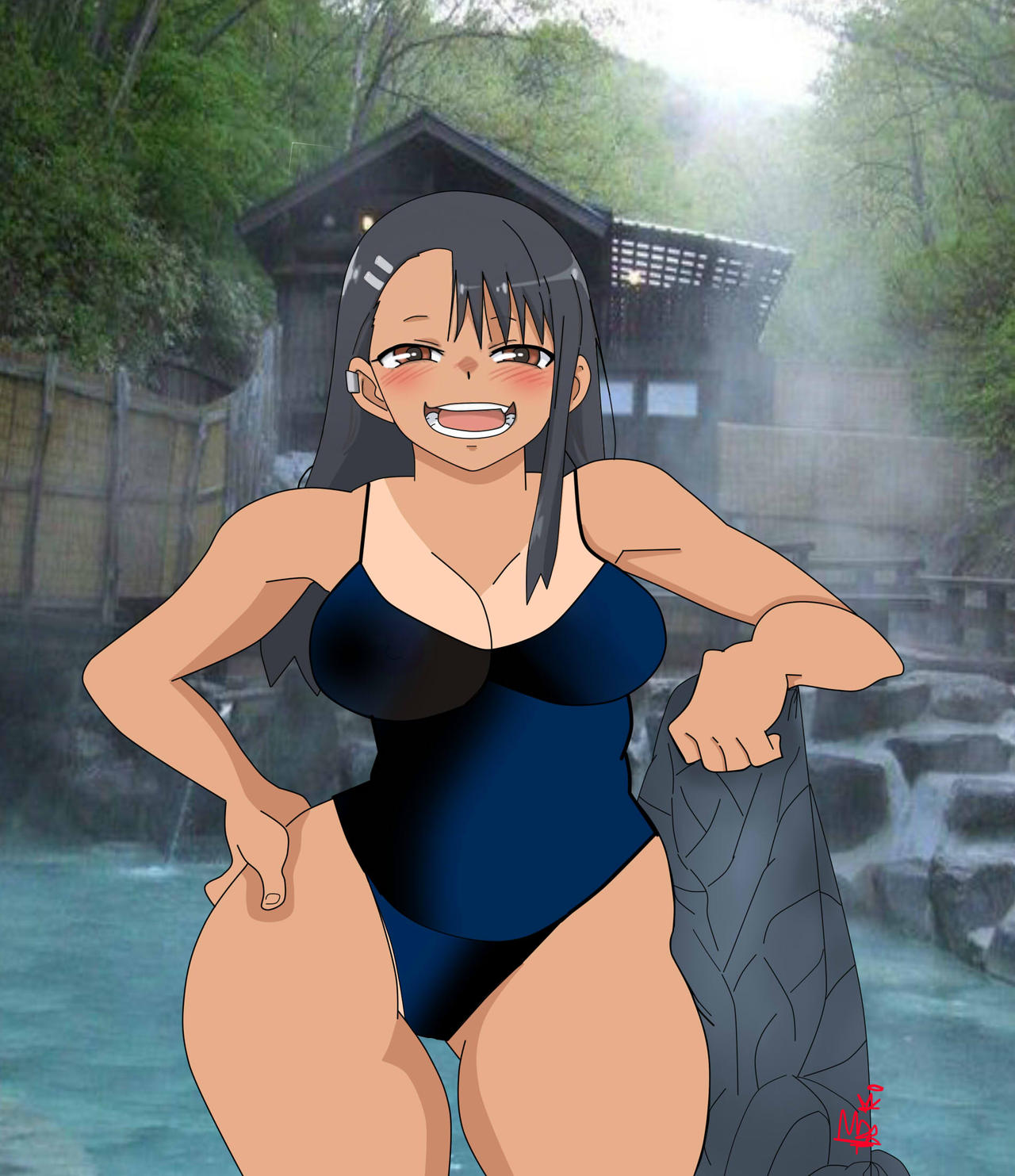 Nagatoros Swimsuit By Maildanreseyes On Deviantart