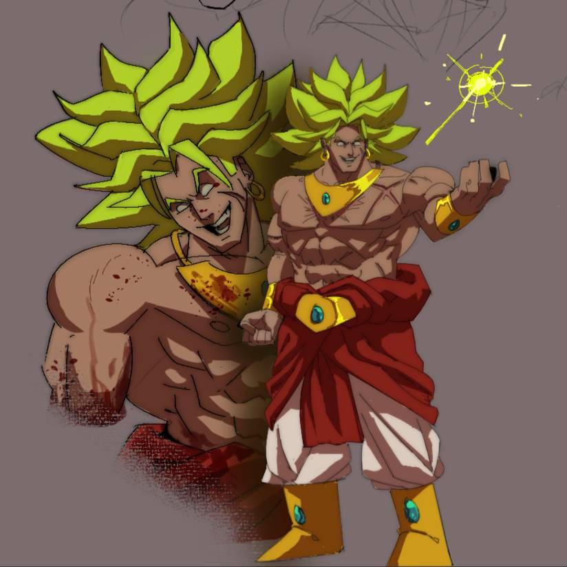 Dbz Broly X Dbs Broly By Zacctheracc On Deviantart