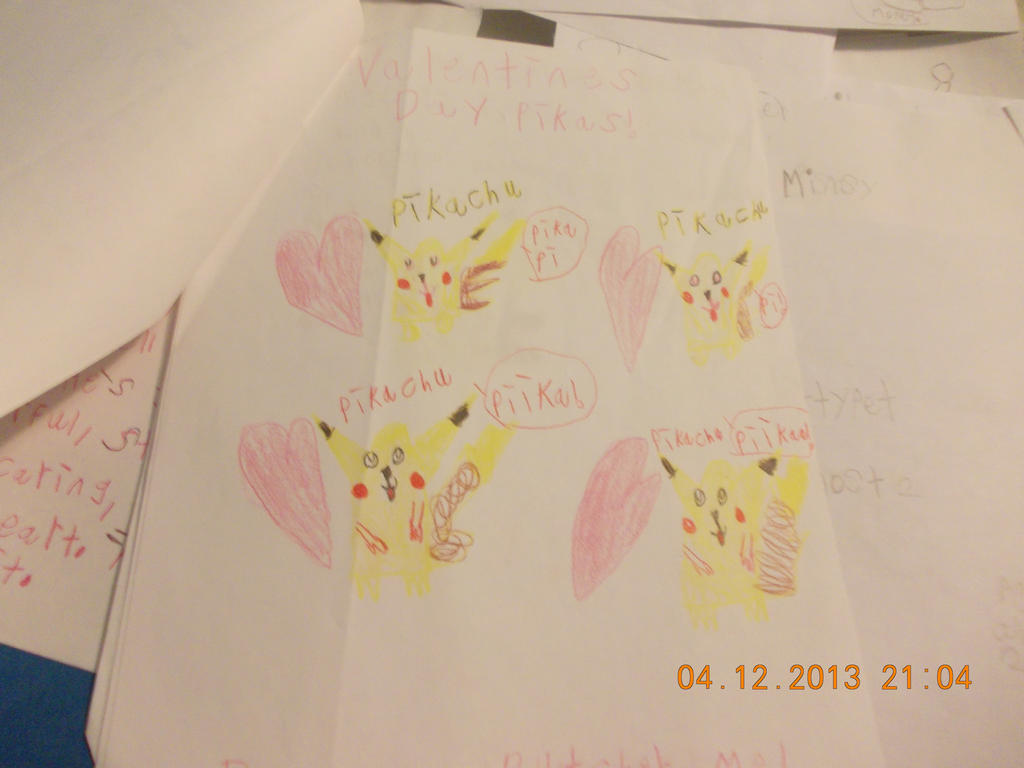 Valentines Day Pikachus By Blaria95 Love Bunny On Deviantart