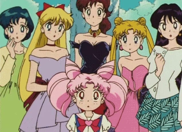 Ami Chibiusa Makoto Minako Rei And Usagi By Noah65478 On Deviantart