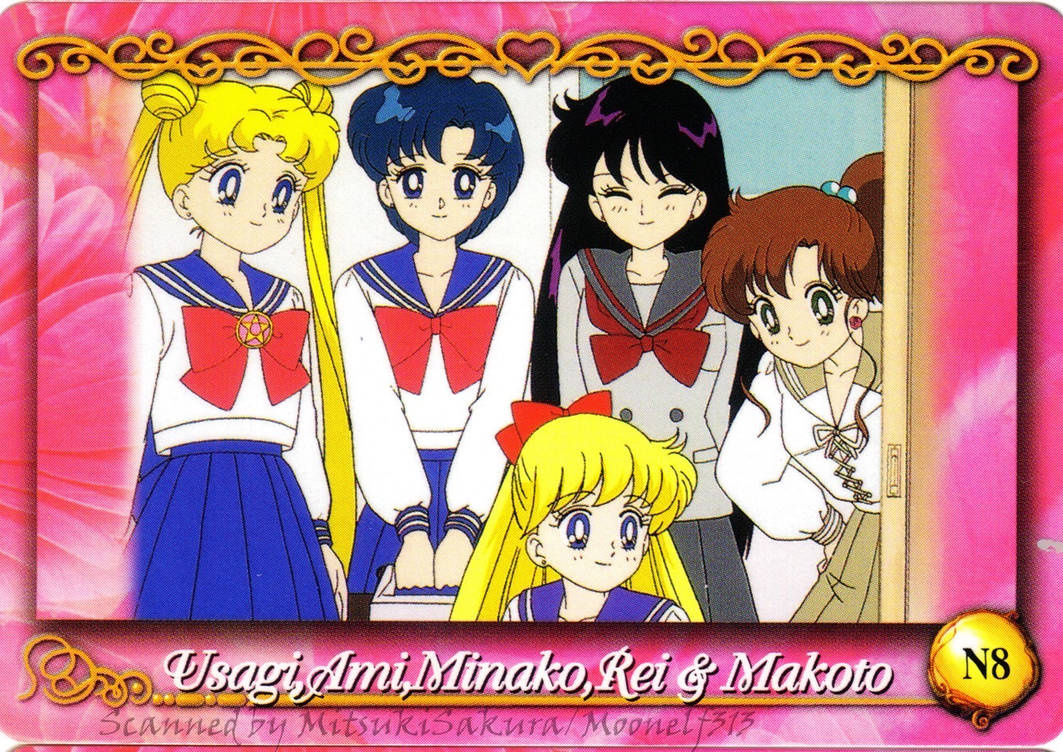 Usagi Ami Minako Rei And Makoto By Noah65478 On Deviantart