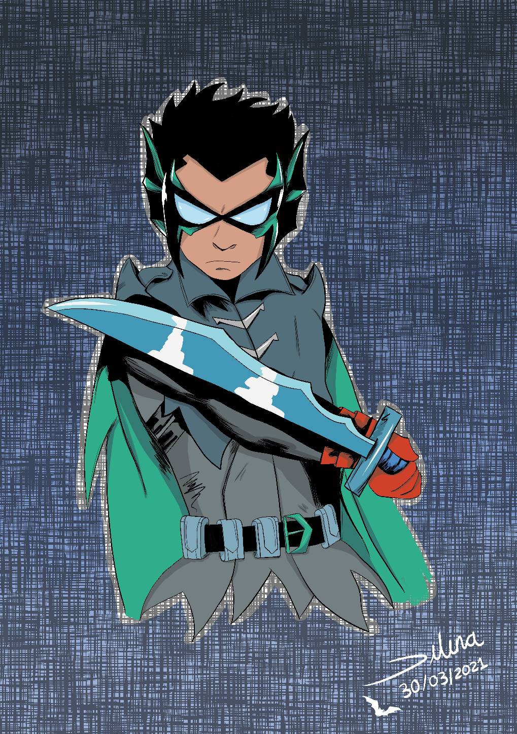 Damian Wayne Demon Suit (Color) by DianaCano18 on DeviantArt Damian Wayne Demon Suit (Color) by DianaCano18 on DeviantArt