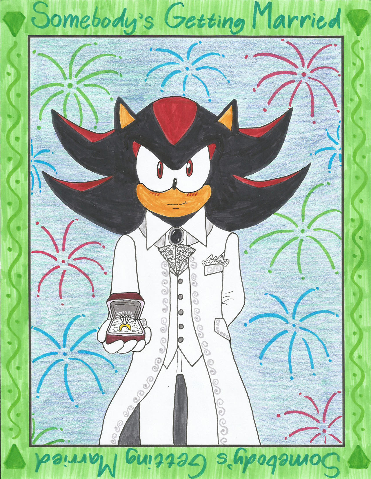 Shadow The Hedgehog Somebodys Getting Married By Immanuellalissa On