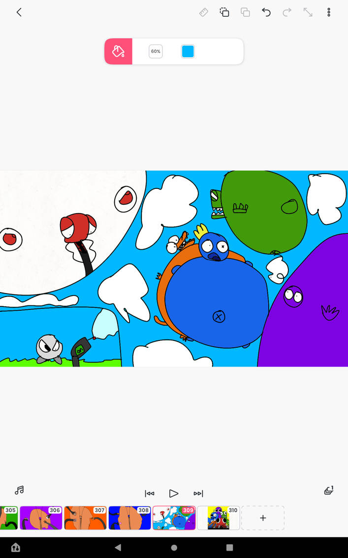 Rainbow Friends Gametoons Inflation By Rainbowfriends37437 On Deviantart