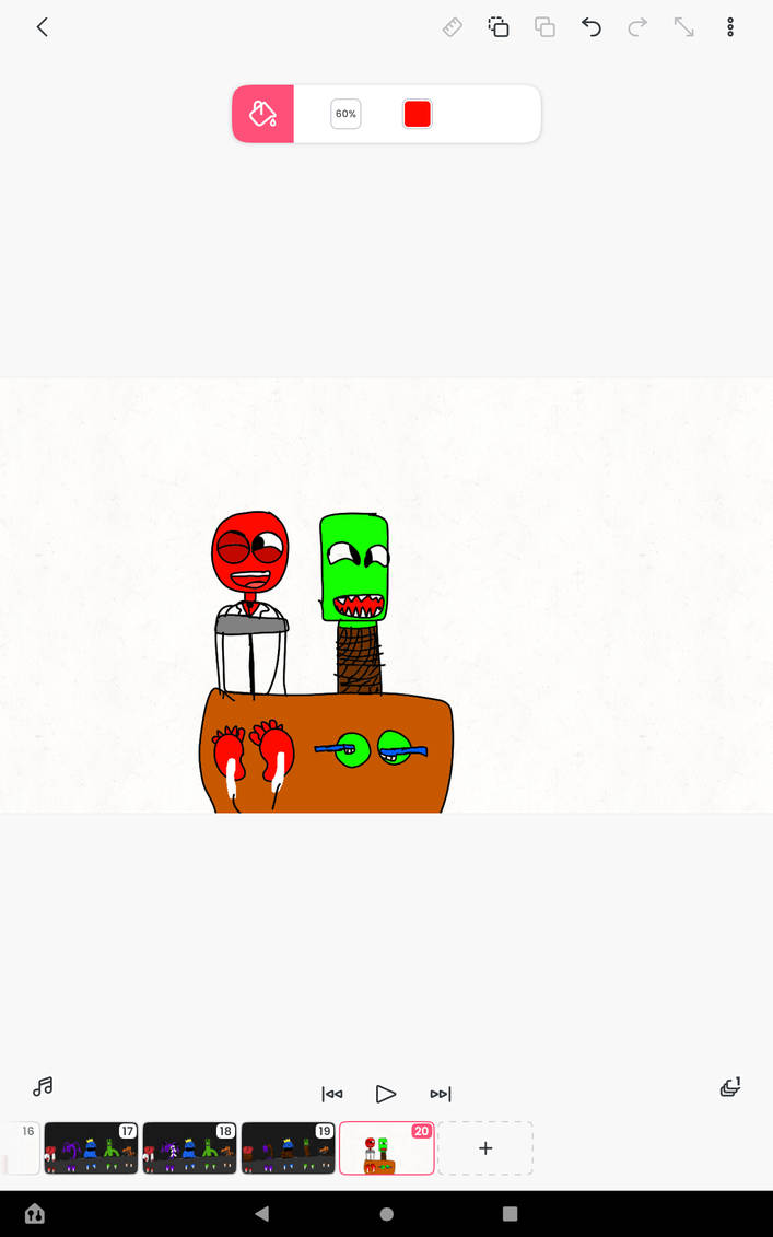 Red And Green Tickle Feet By Rainbowfriends37437 On Deviantart