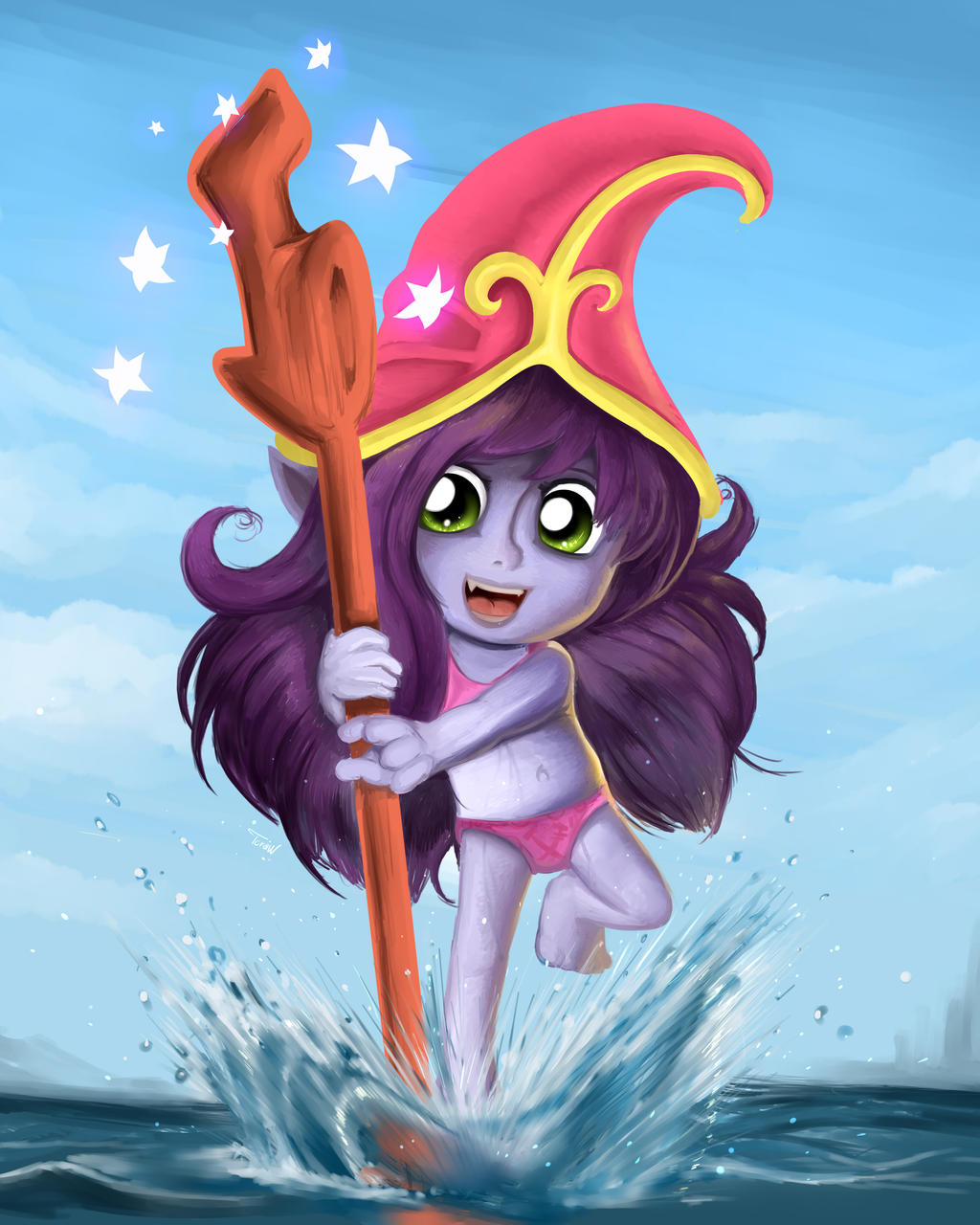 Lulu Beach Ou Sei La By Tecraudio On Deviantart