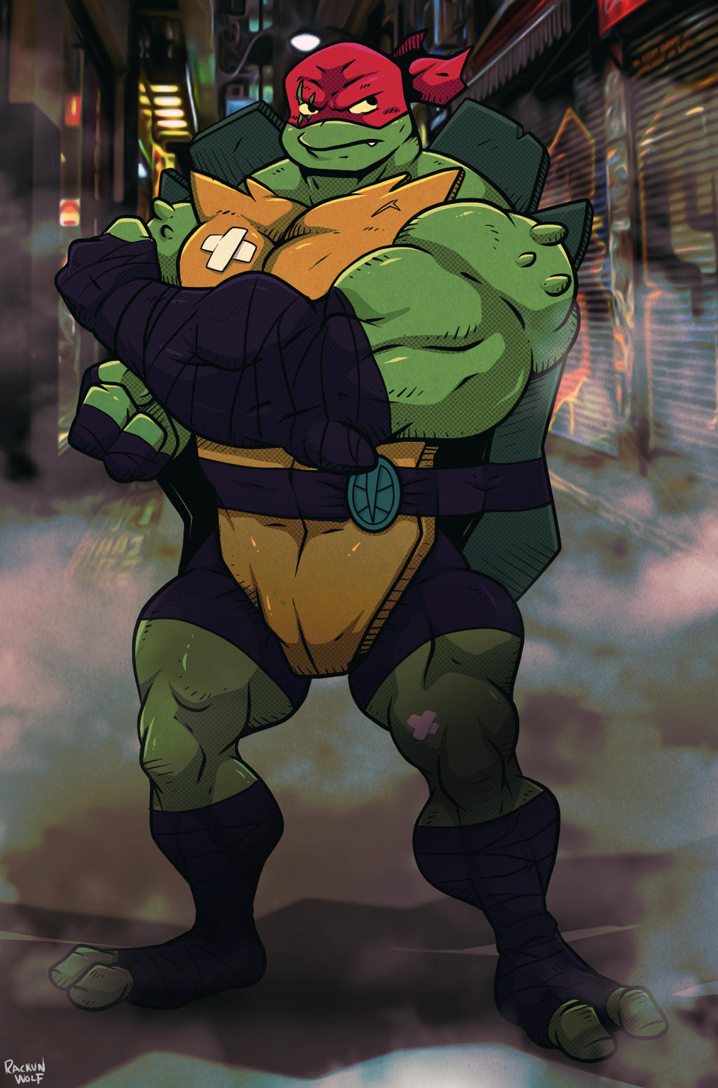 Rise Of The Tmnt Raphael By Rackun On Deviantart