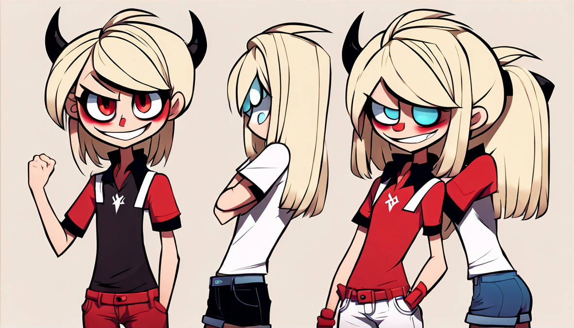 Loud House Older Sister Lori Loud Blonde Hair Blue By Cesbo32596 On Deviantart