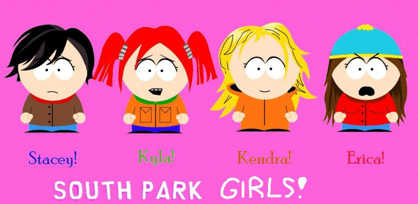 South Park Girls By Elfox15 On Deviantart