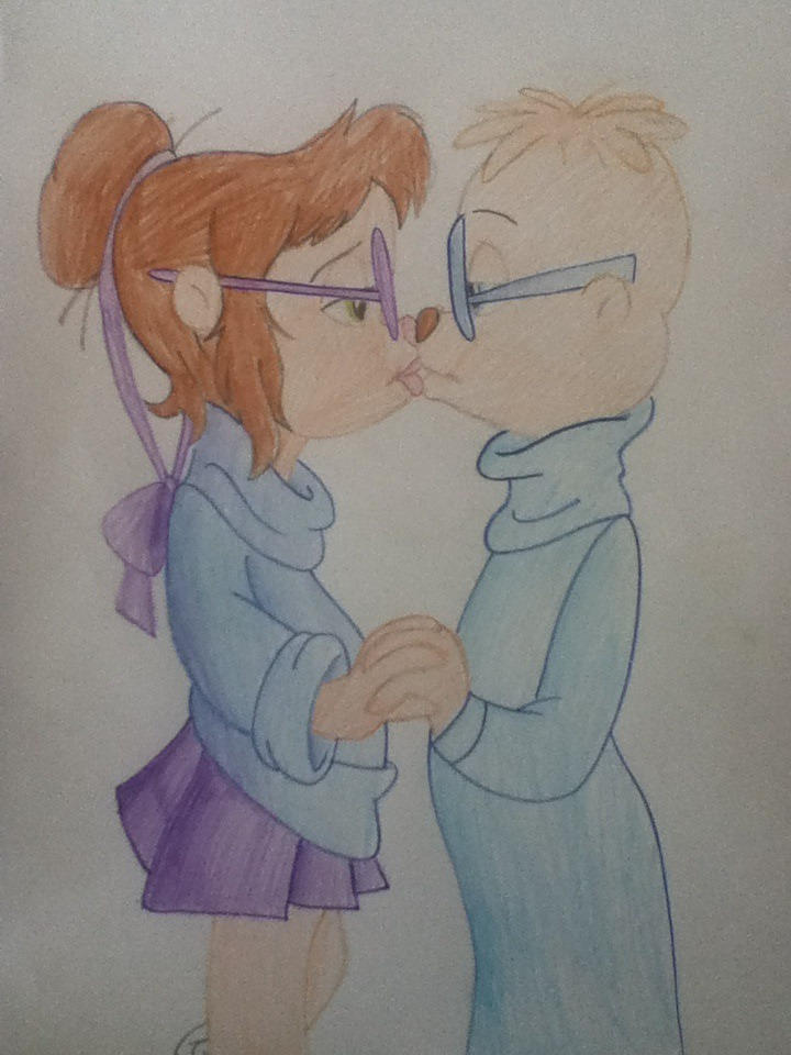 Simon And Jeanette Kiss By Rogersgirlrabbit On Deviantart
