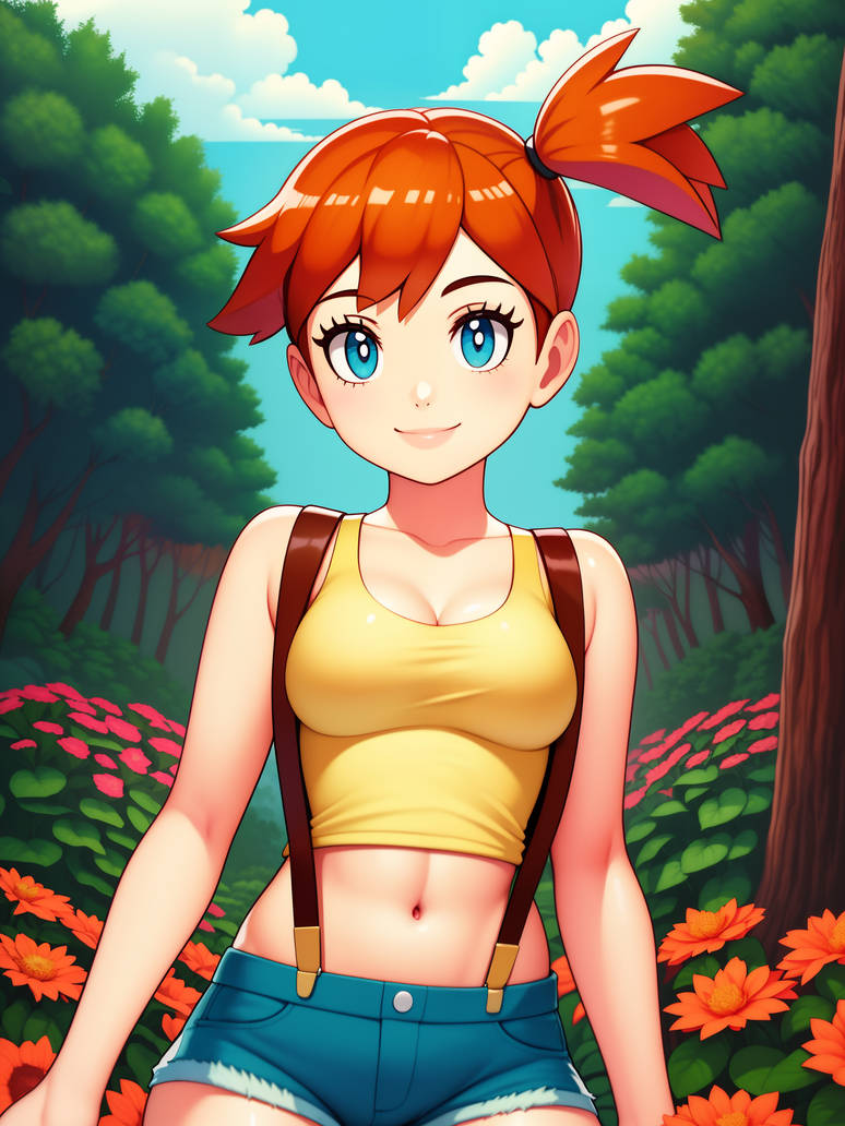 Misty Pokemon By Artraccoonee On Deviantart