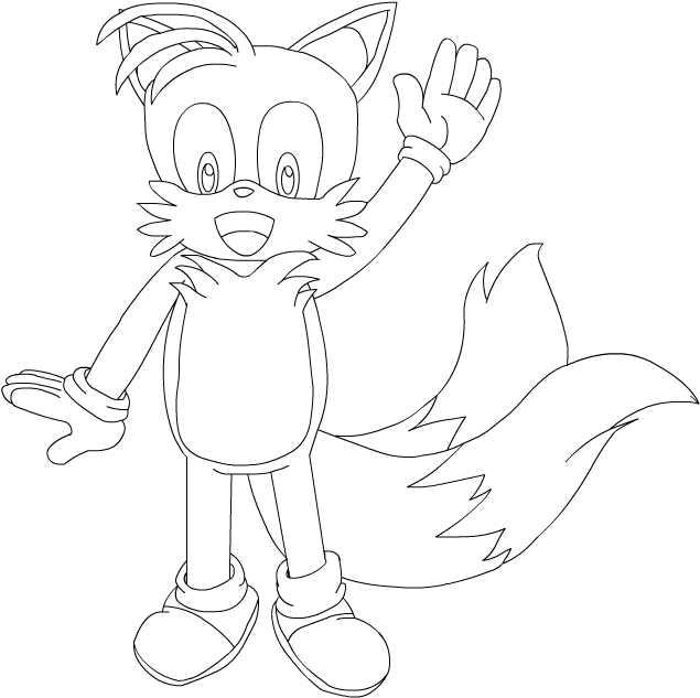 Tails sketch by Gnight on DeviantArt