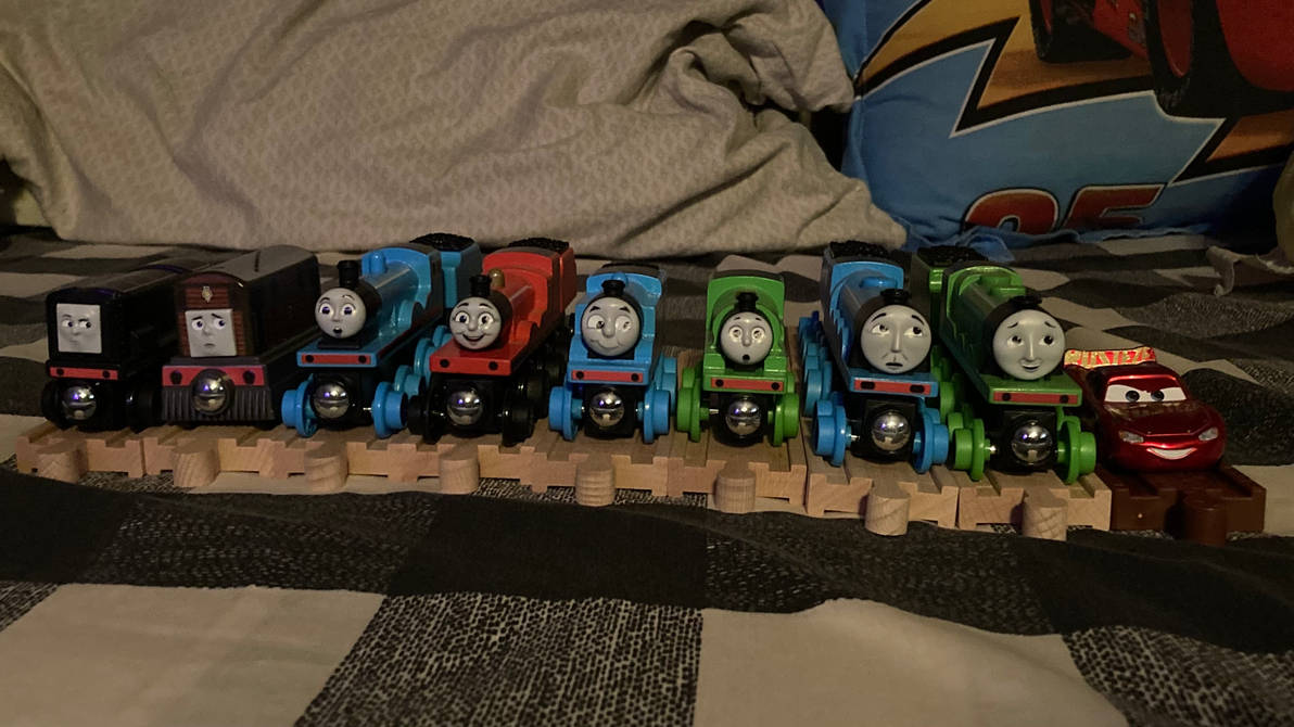 My Thomas Wooden Railway Collection By Redkirb On Deviantart