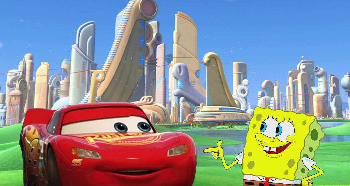 Lightning And Spongebob In Todayland By Redkirb On Deviantart