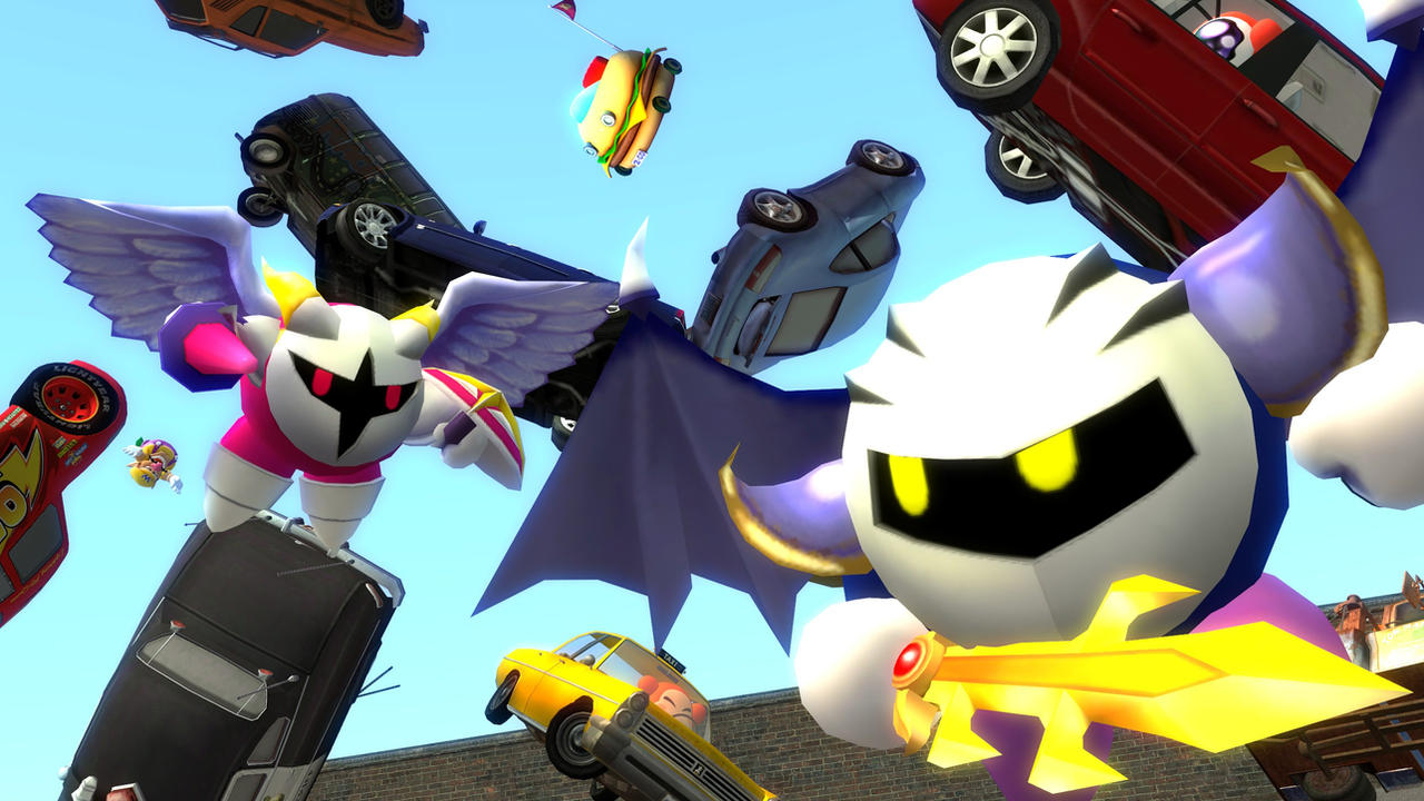 Galacta Knight Vs Meta Knight Round 2 By Redkirb On Deviantart