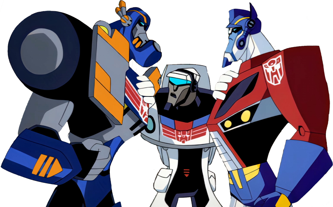 Tfa Optimus Sentinel And Jazz Vector By Redkirb On Deviantart