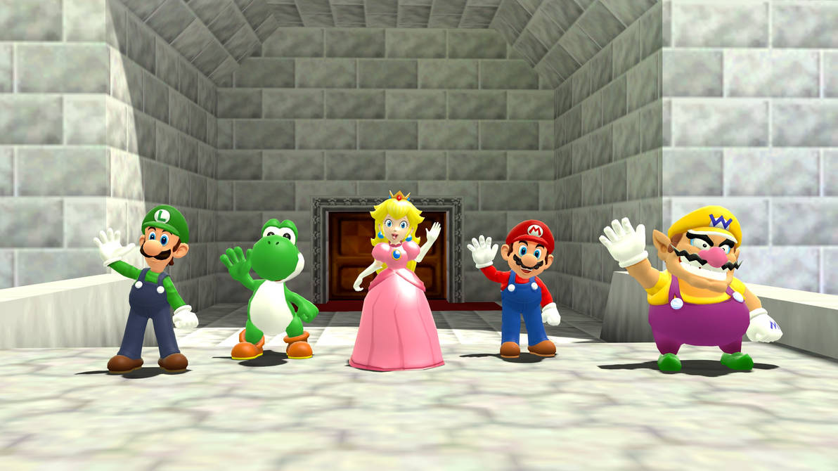 Super Mario 64 Ds Ending By Redkirb On Deviantart