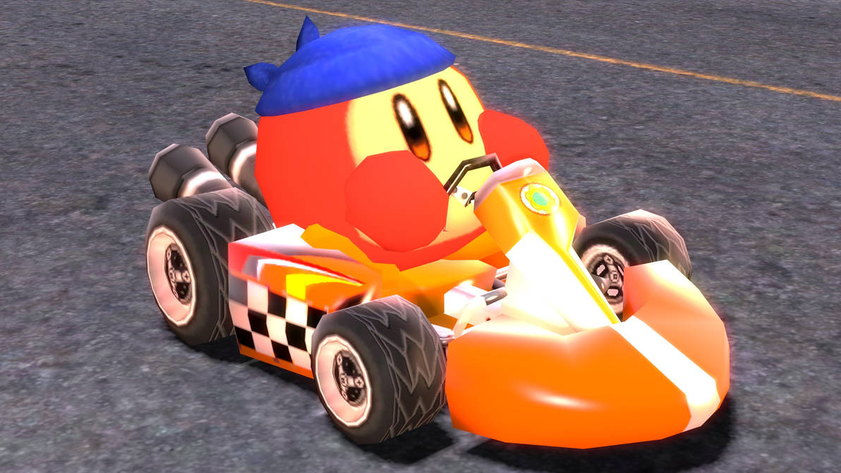 Bandana Dee Driving A Kart By Redkirb On Deviantart