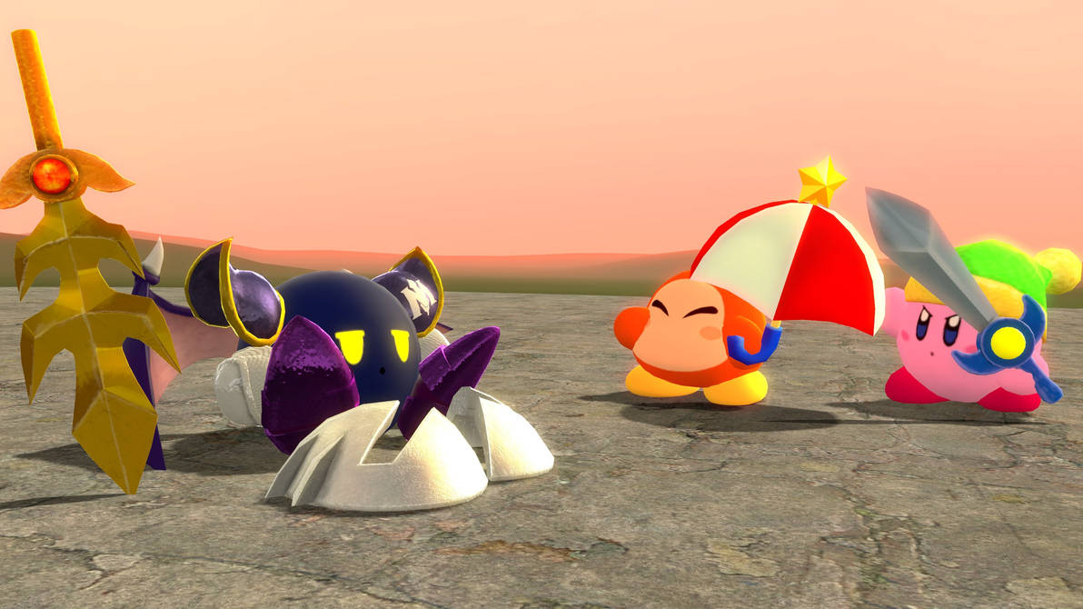 Parasol Waddle Dee Defeats Meta Knight Gmodified By Redkirb On Deviantart