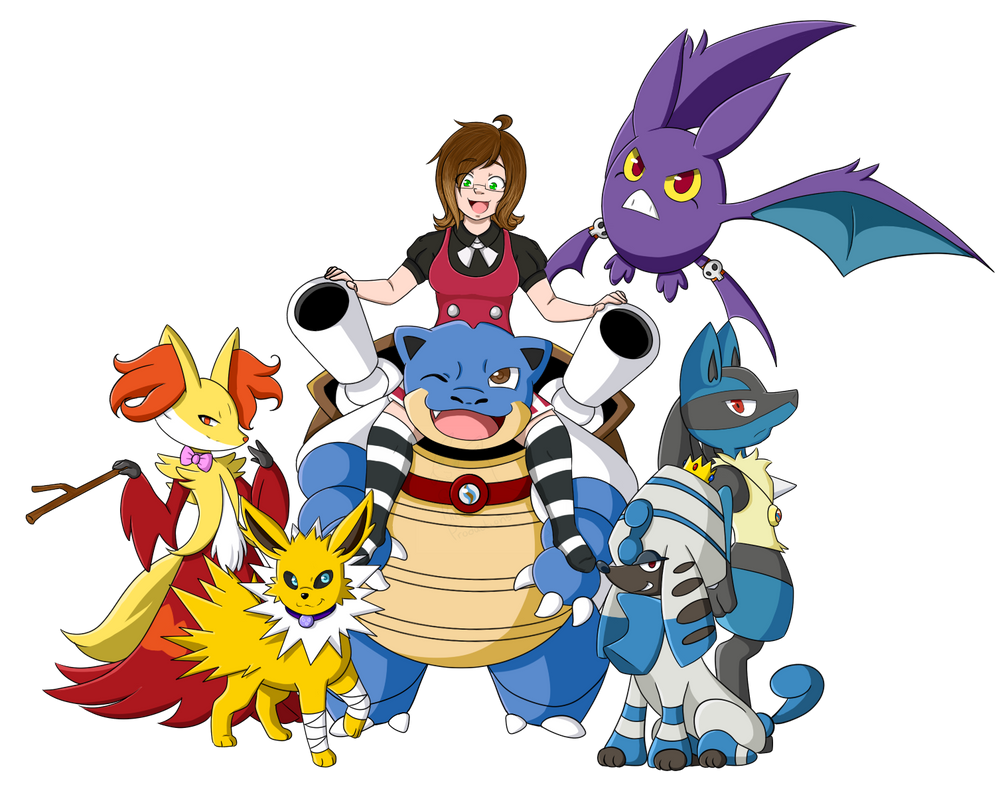 My Pokemon X Team By X Spookyboo X On Deviantart