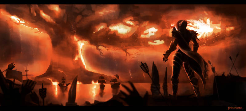 Explore The Best Teldrassilburning Art Deviantart