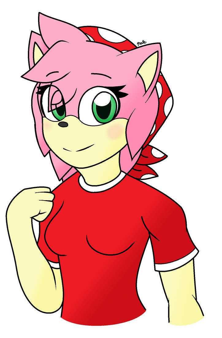 Amy Rose My Version By Justtaylor24 On Deviantart