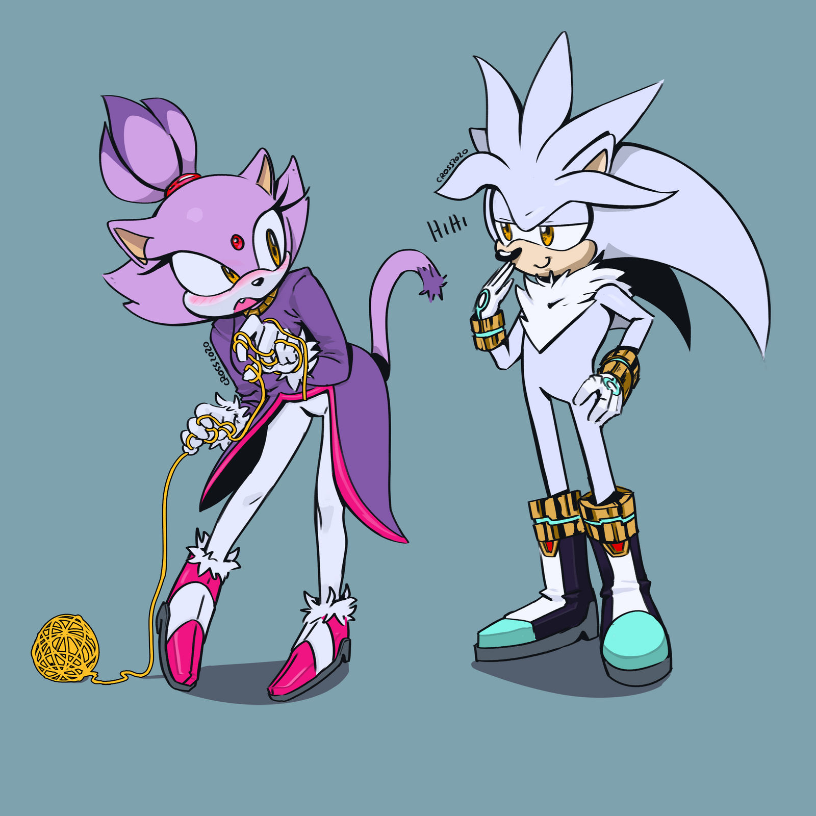 Silver X Blaze By Cross 96 On Deviantart