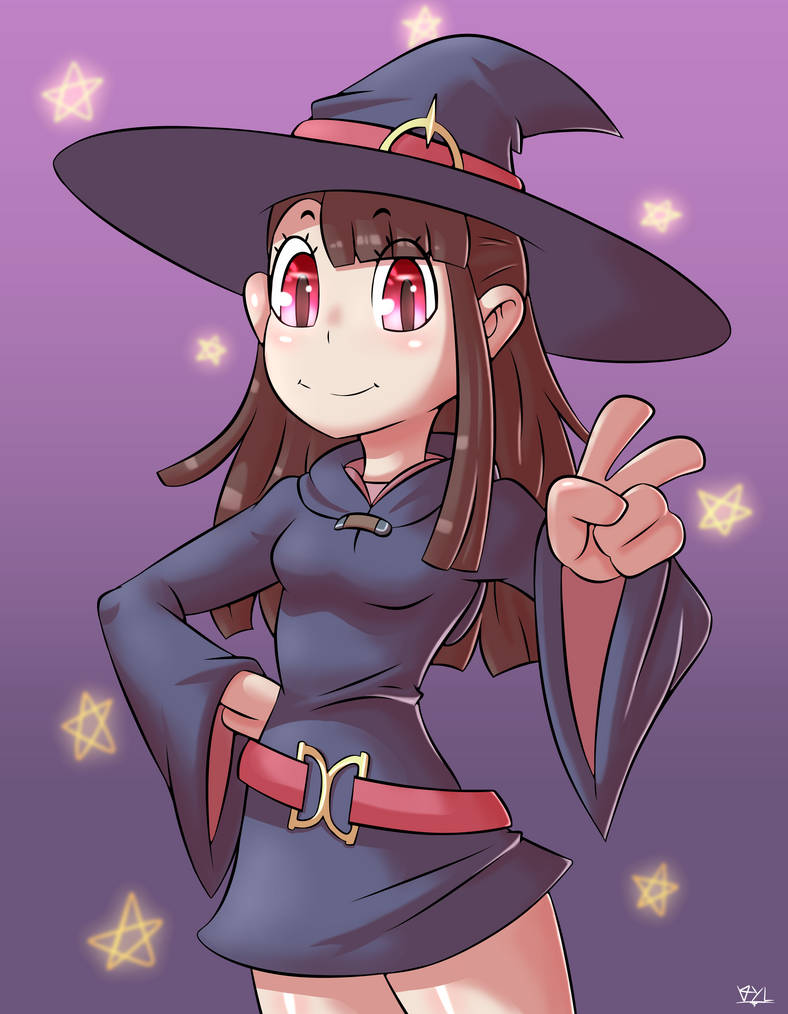 Atsuko Kagari Aka Akko Datutorialwitch By Vylfour On Deviantart