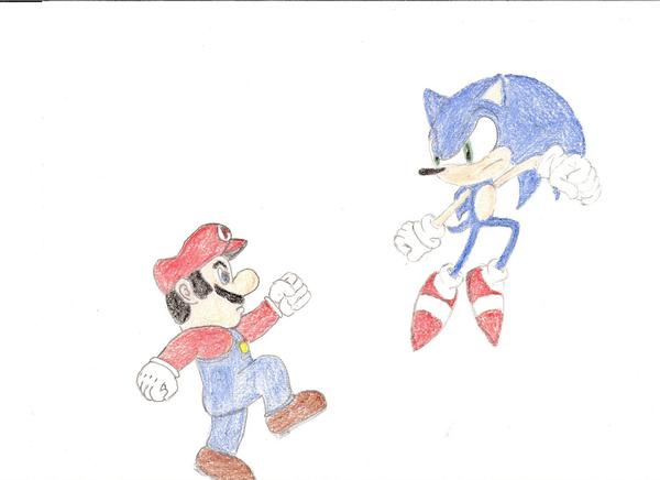 Sonic vs Mario by x3stacks864x on DeviantArt